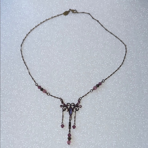 Sweet Romance | Jewelry | Sweet Romance Pink And Gold Necklace With ...